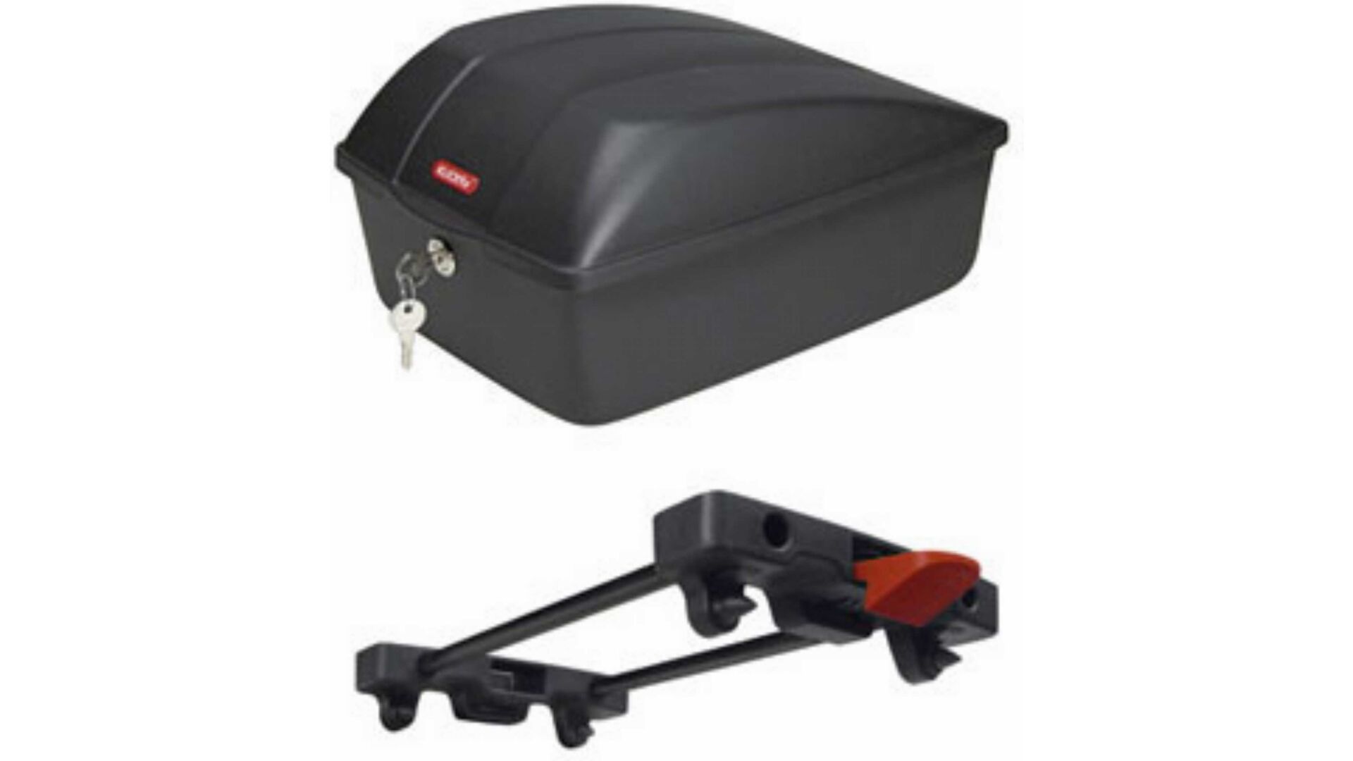 Klickfix Bike Box 12 l für Racktime schwarz